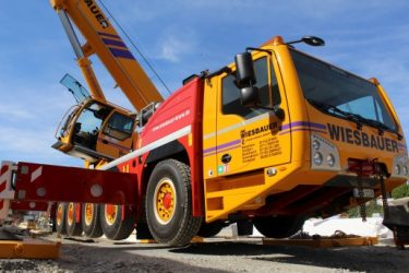 Neuer GHK 140 Geländehydraulikkran - Wiesbauer GmbH & Co. KG